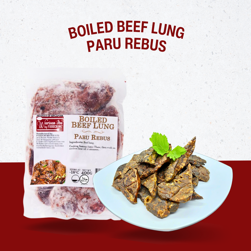 Boiled Beef Lung / Paru Rebus – Foodcrumz Pte Ltd